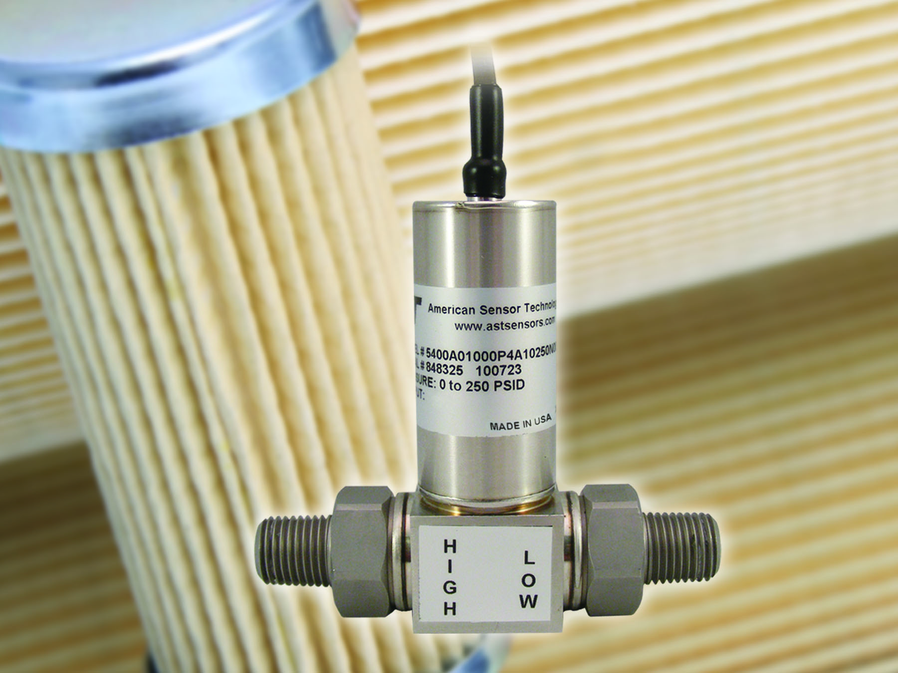 AST adds 4-20mA output to Differential Pressure Transmitter