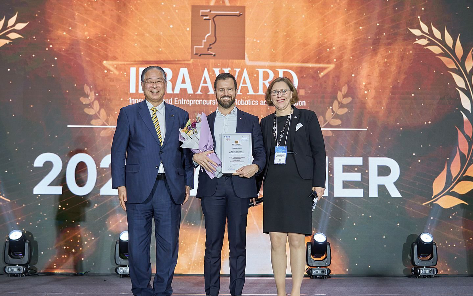 Pioneering Robot 'OTTO' Wins the 2025 IERA Award