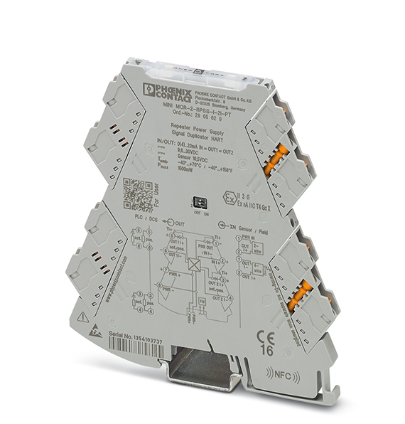 Phoenix Contact announces 4-20 mA/HART signal duplicator as part of 6 ...