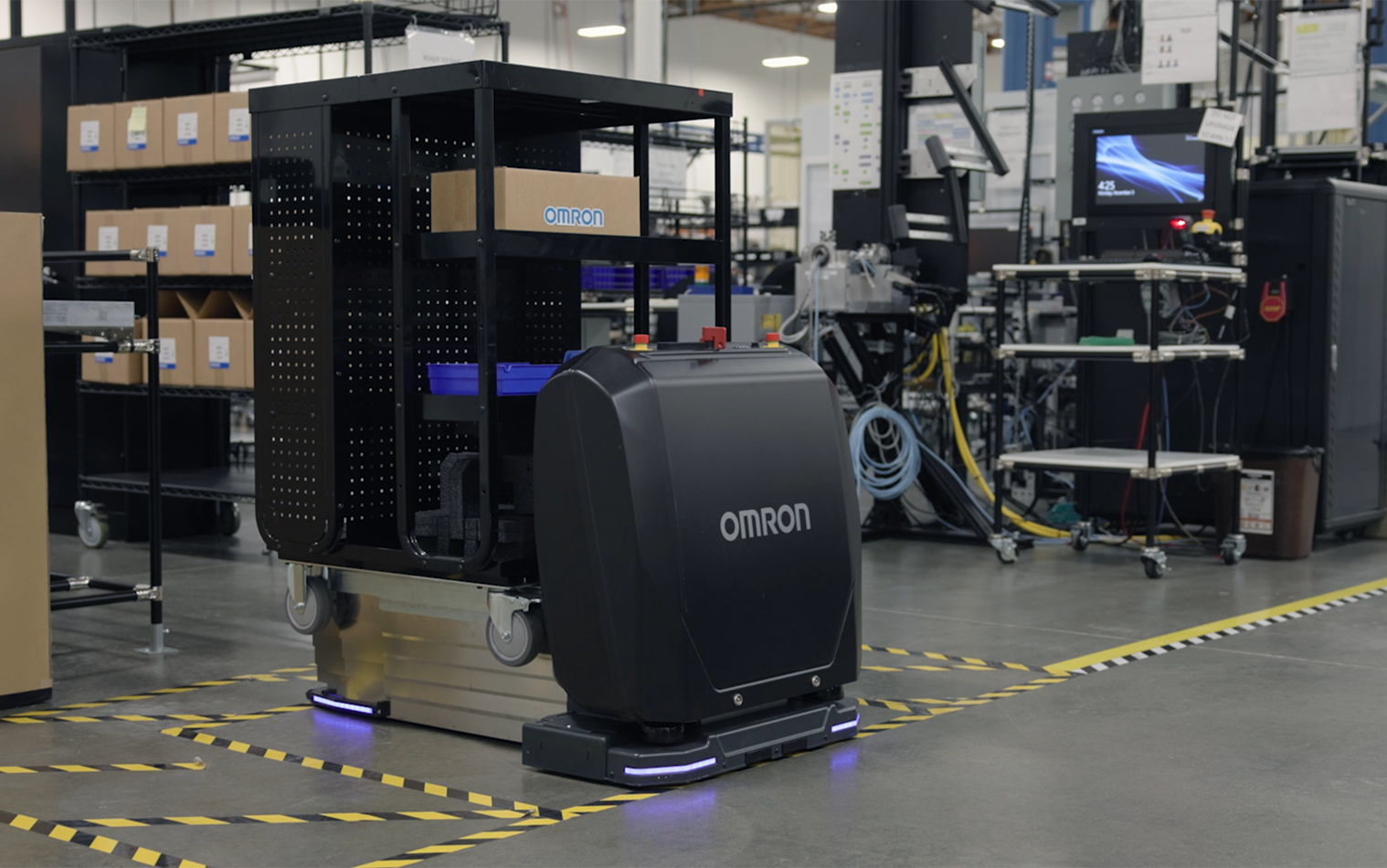 OMRON Introduces New Mast Configuration Options for OL-450S AMR