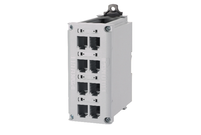 Panduit announces IndustrialNet Shielded 8-port DIN rail mount patching ...