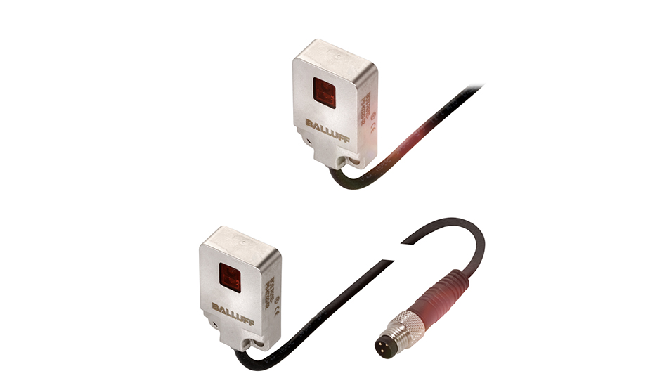 Balluff introduces family of flat pack photoelectric sensors