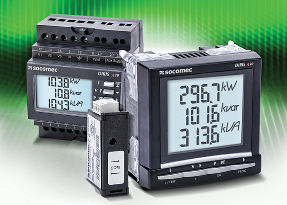 AutomationDirect announces Socomec DIRIS A power meters