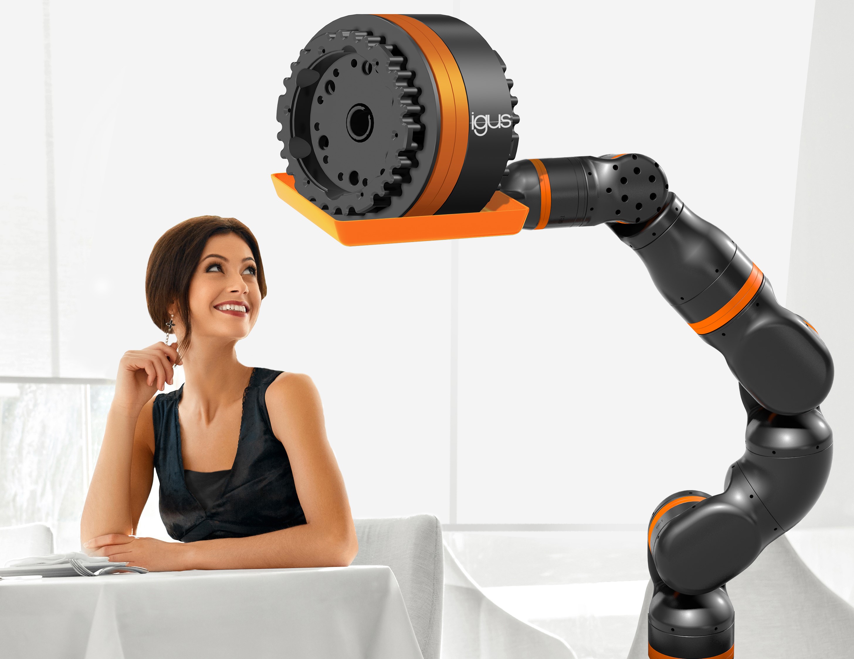 Igus Announces Rebel 6 Axis Robotic Joint 